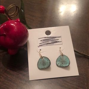 Nordstrom | Jewelry | Rusty Gold Tone And Green Earrings | Poshmark